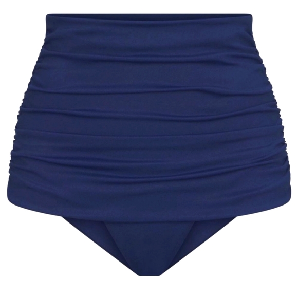 SKIMS | Swim | Nwt Skims Sculpting Ruched Swim Fold Over Bikini Bottoms ...